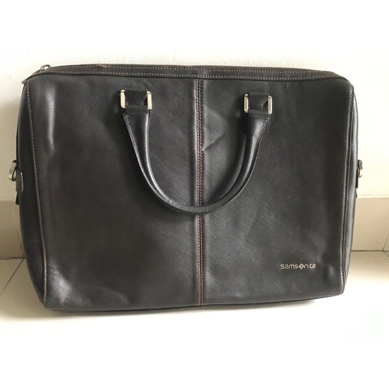 SAMSONITE Tas Laptop, Fesyen Pria, Tas & Dompet , Lainnya di Carousell