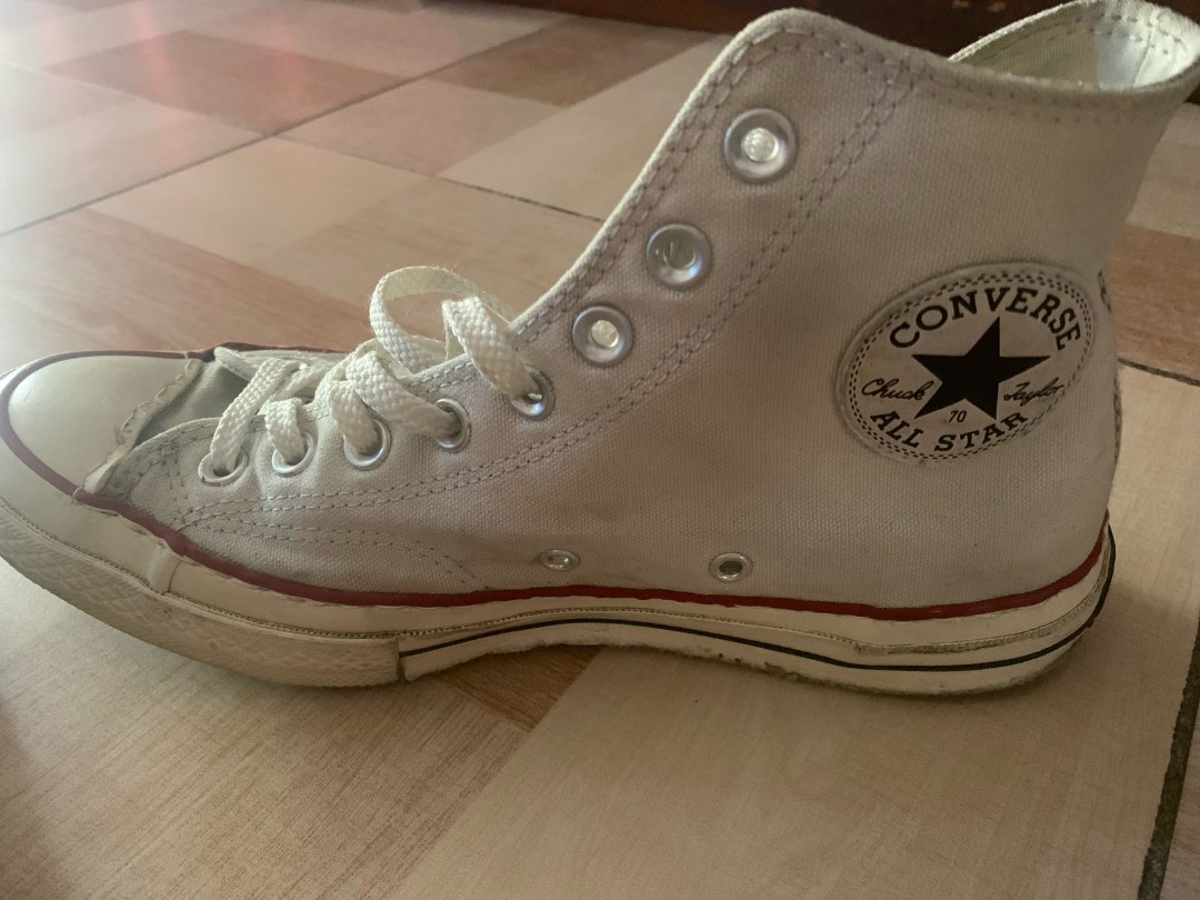 Sepatu Converse Chuck Taylor Broken White, Fesyen Pria, Sepatu , Sepatu ...