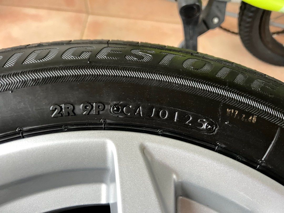 Tayar Dan Rim 14 inci Myvi 1.3G 2025, Auto Accessories on Carousell