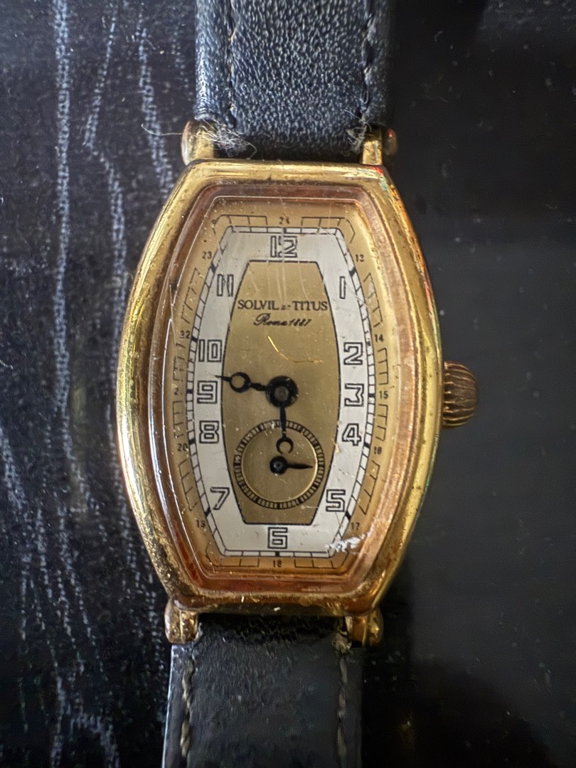 Vintage Sub Second Titus Watch Jam not seiko, Women's Fashion, Watches ...