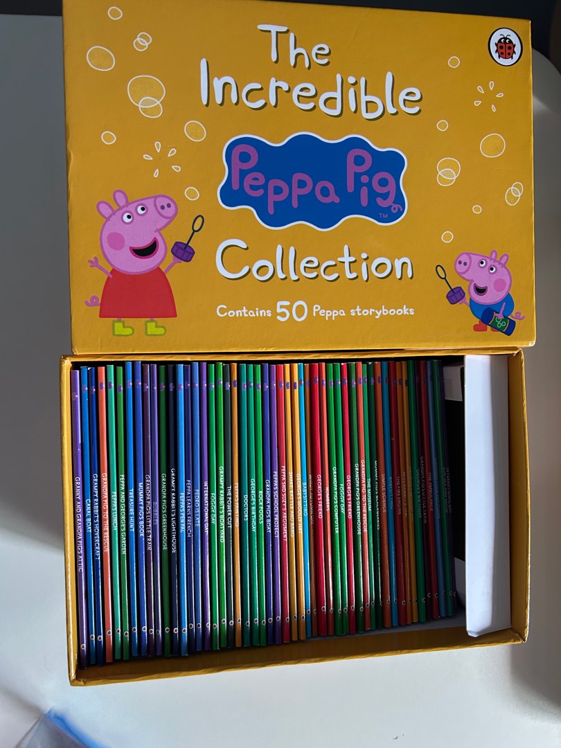 $15 Peppa Pig Book Set: The Ultimate Peppa Pig & Incredible Peppa Pig ...