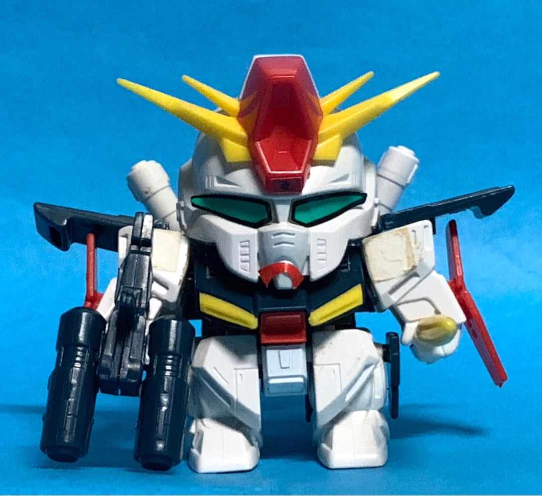 中古二手 元祖 02 MSZ-010 ZZ-高達 機動戰士高達 SD GUNDAM bb戰士 高達, 興趣及遊戲, 玩具 & 遊戲類 - Carousell