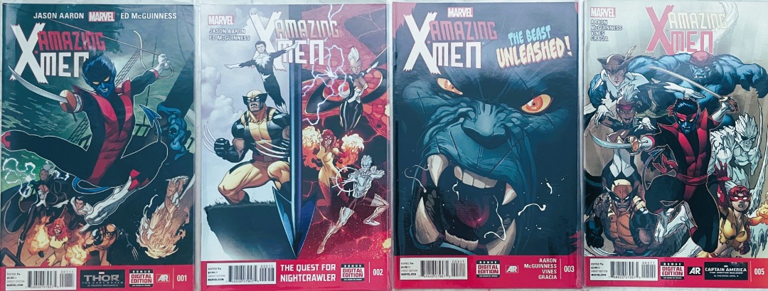 Amazing X Men Comics ( 17 Issues), Hobbies & Toys, Books & Magazines ...