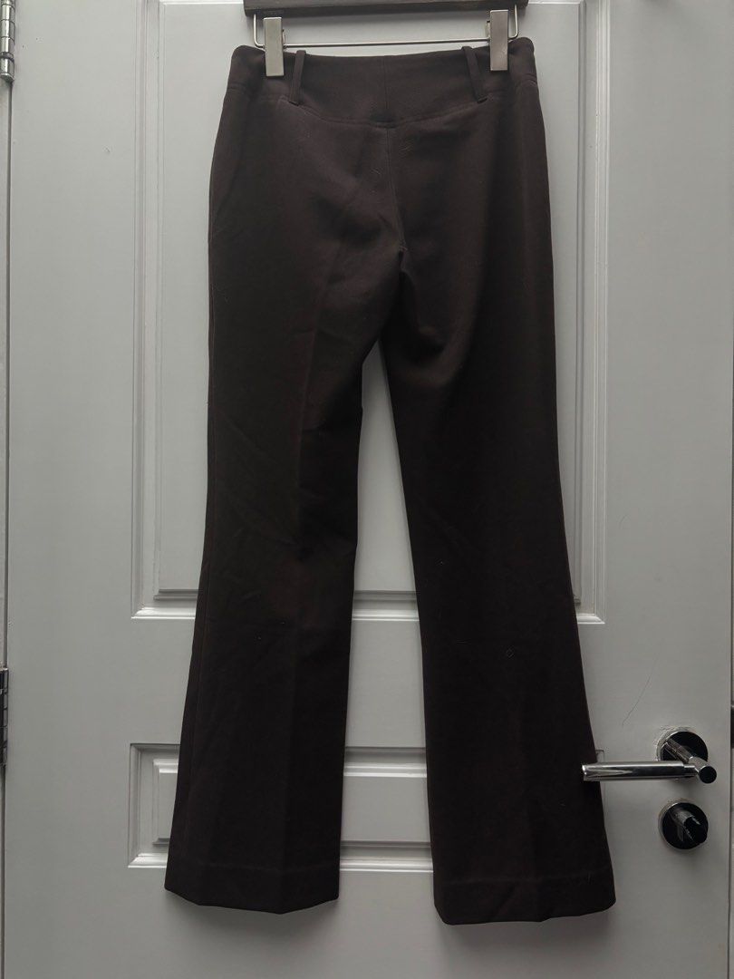 Angel Karen vintage brown trousers 咖啡色低腰喇叭褲 S, 女裝, 褲＆半截裙, 其他下身 - Carousell
