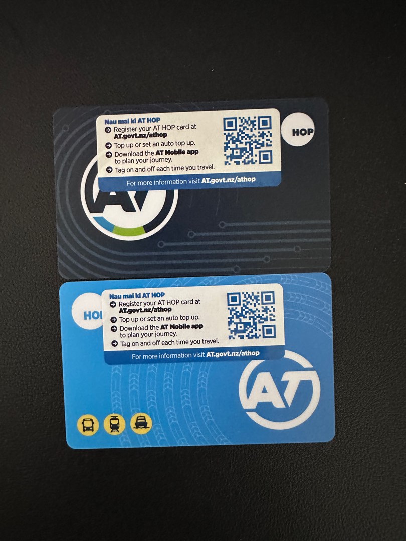 Auckland AT hop card for local public transport, Tickets & Vouchers ...