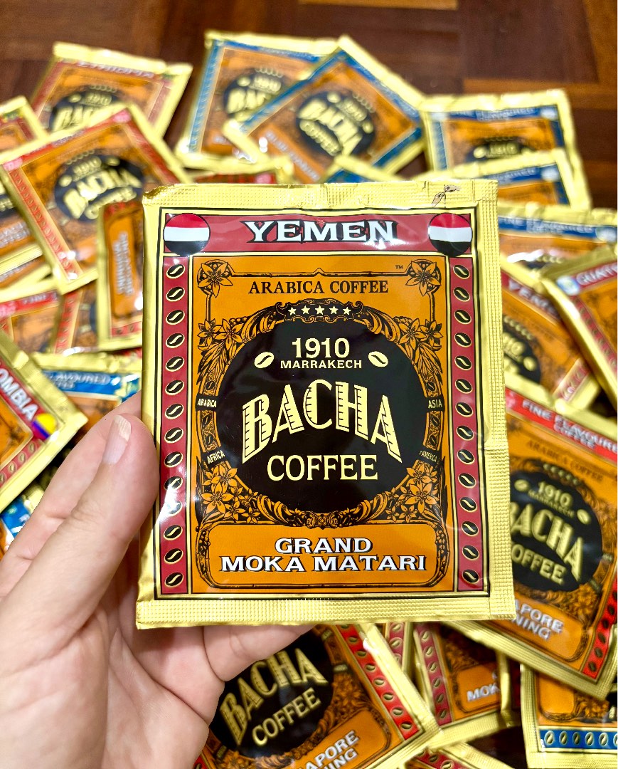 Bacha Coffee Sachet (Grand Moka Matari), Food & Drinks, Other Food ...
