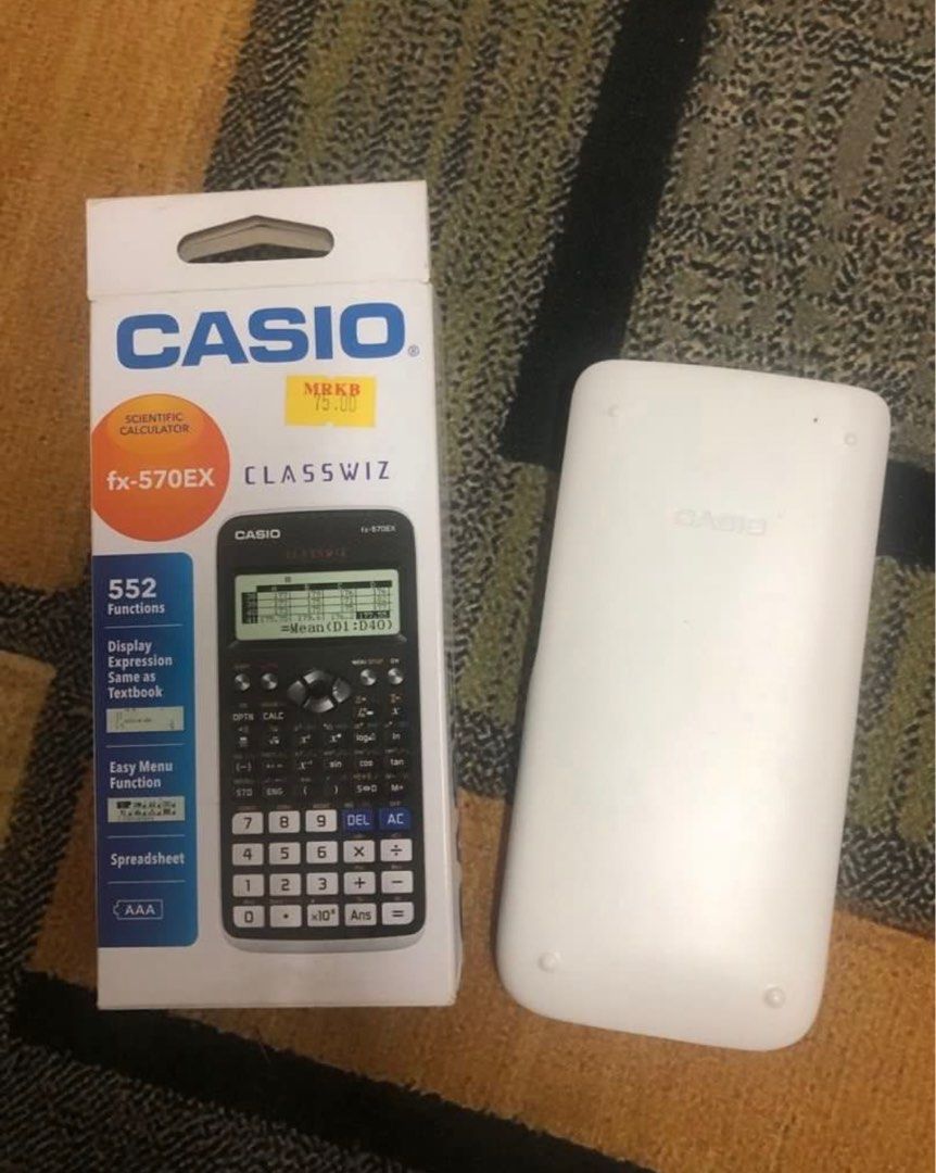 CASIO FX-570EX SCIENTIFIC CALCULATOR, Hobbies & Toys, Stationery ...
