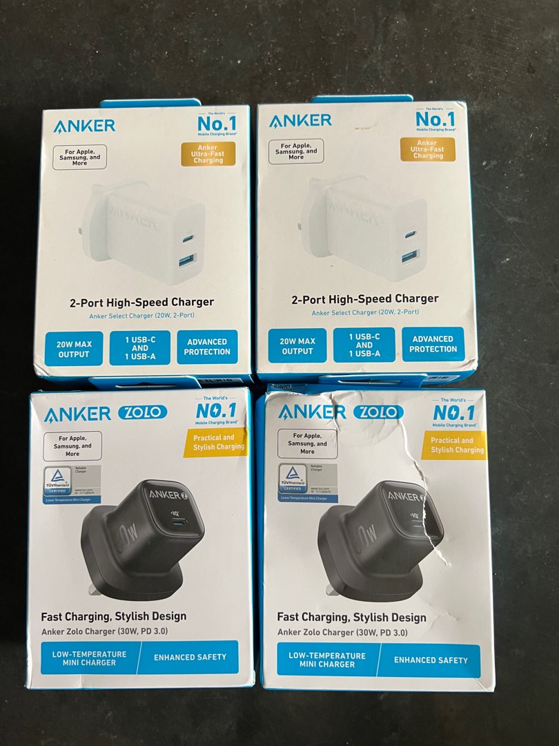 Anker Charger Powerport 20W USB C Gab Charger A2348, Mobile Phones ...