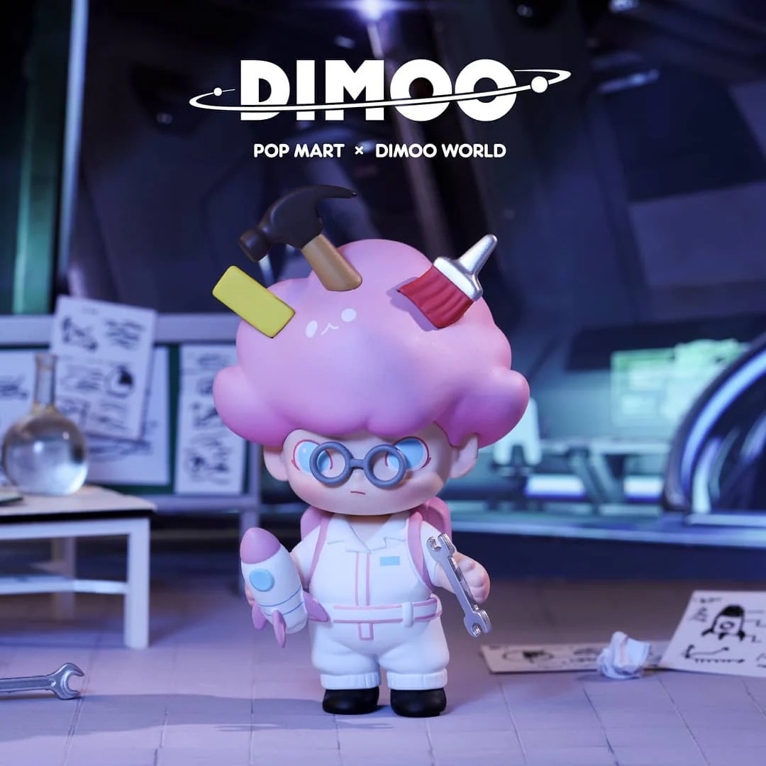 Dimoo Doctor of Aeronautics Space Travel Popmart, Hobbies & Toys, Toys ...