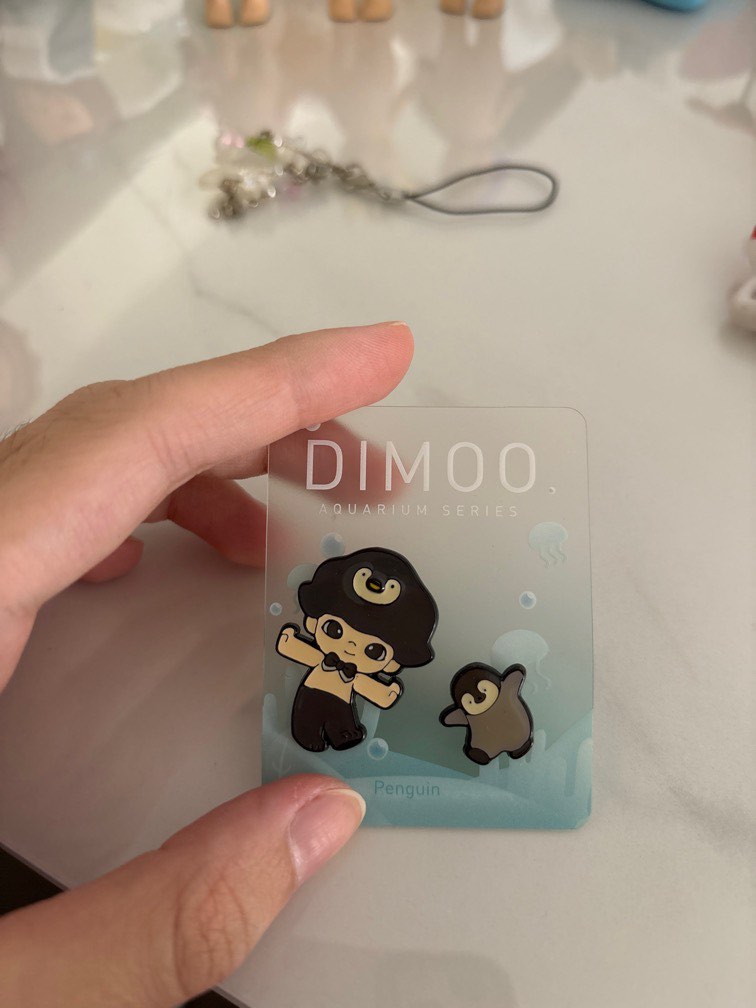 dimoo: penguin pin, Hobbies & Toys, Toys & Games on Carousell