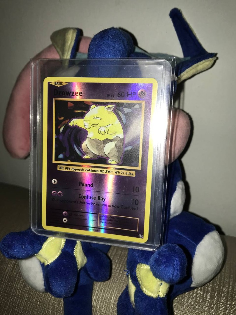 Drowzee [Reverse Holo] #49 Pokemon Evolutions, Hobbies & Toys, Toys ...