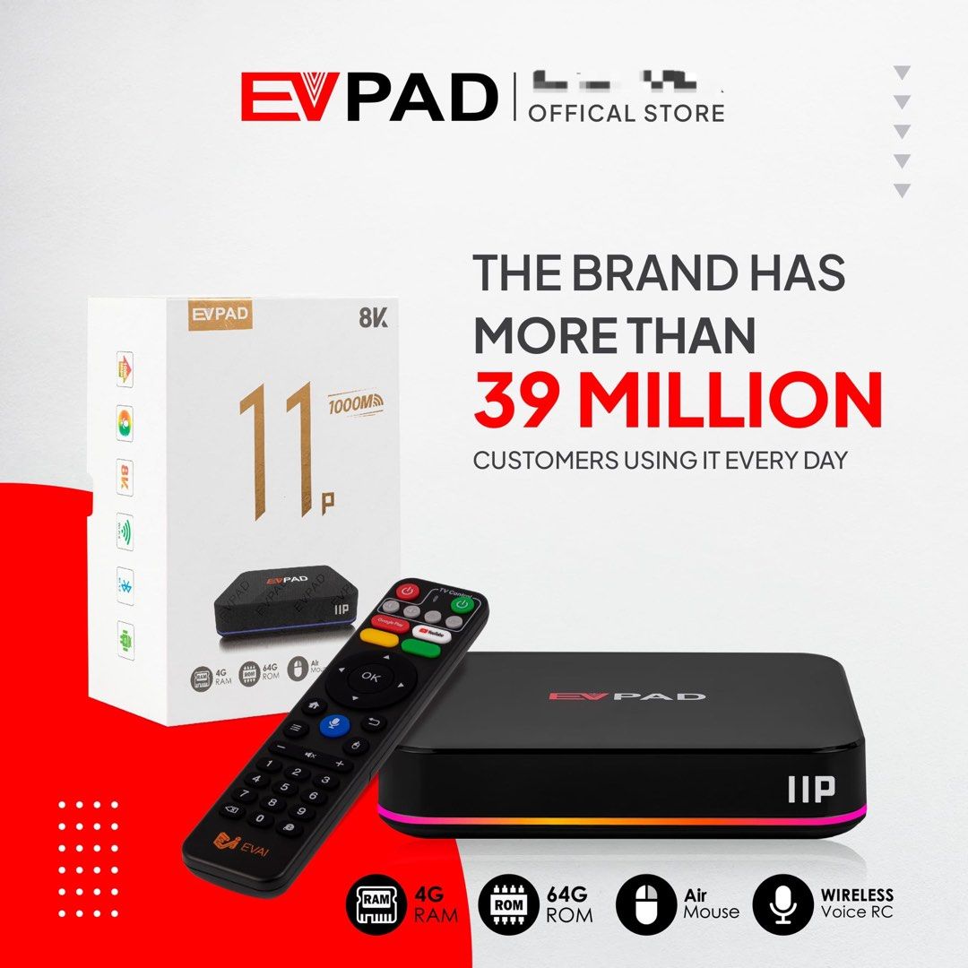 EVPAD 11P / EVPAD 11S / SVICLOUD 10+ / SVICLOUD 10S / EVPAD / SVI CLOUD ...