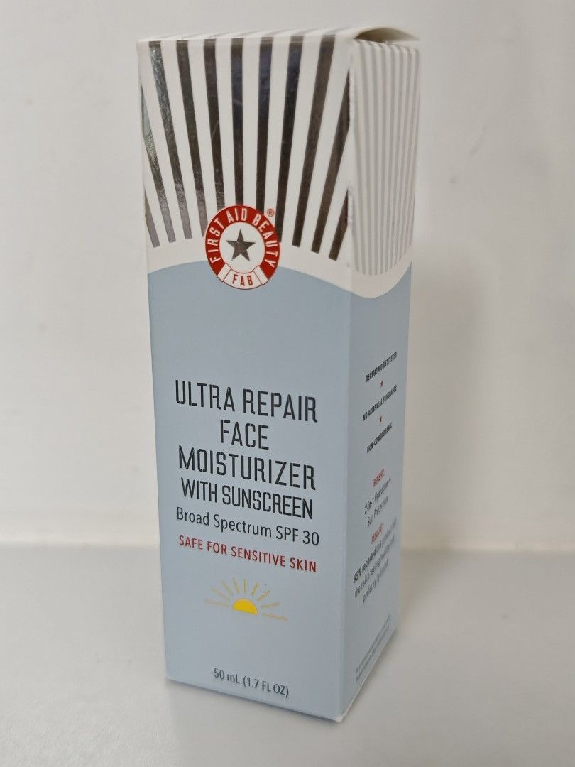 First aid beauty FAB Ultra Repair Face Moisturizer with Sunscreen Broad ...