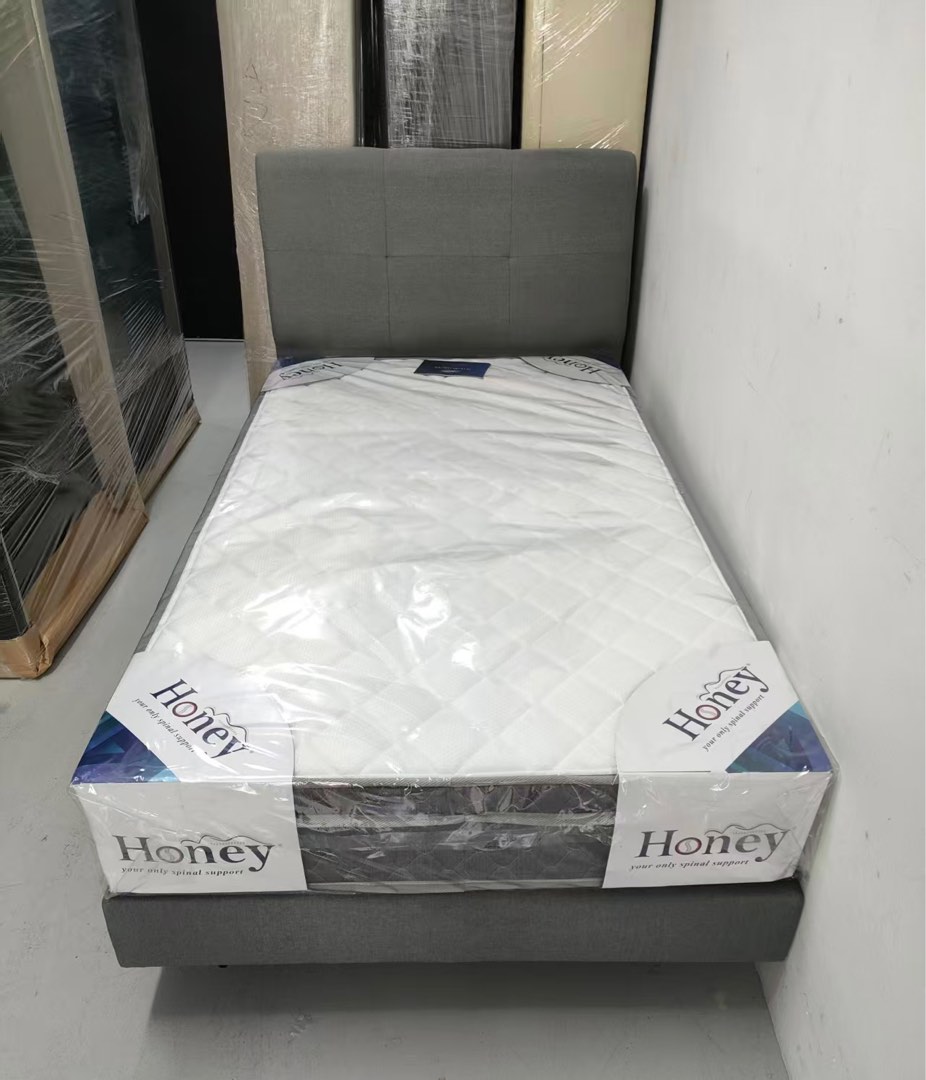 Free delivery New super single size mattress and super single size bed ...
