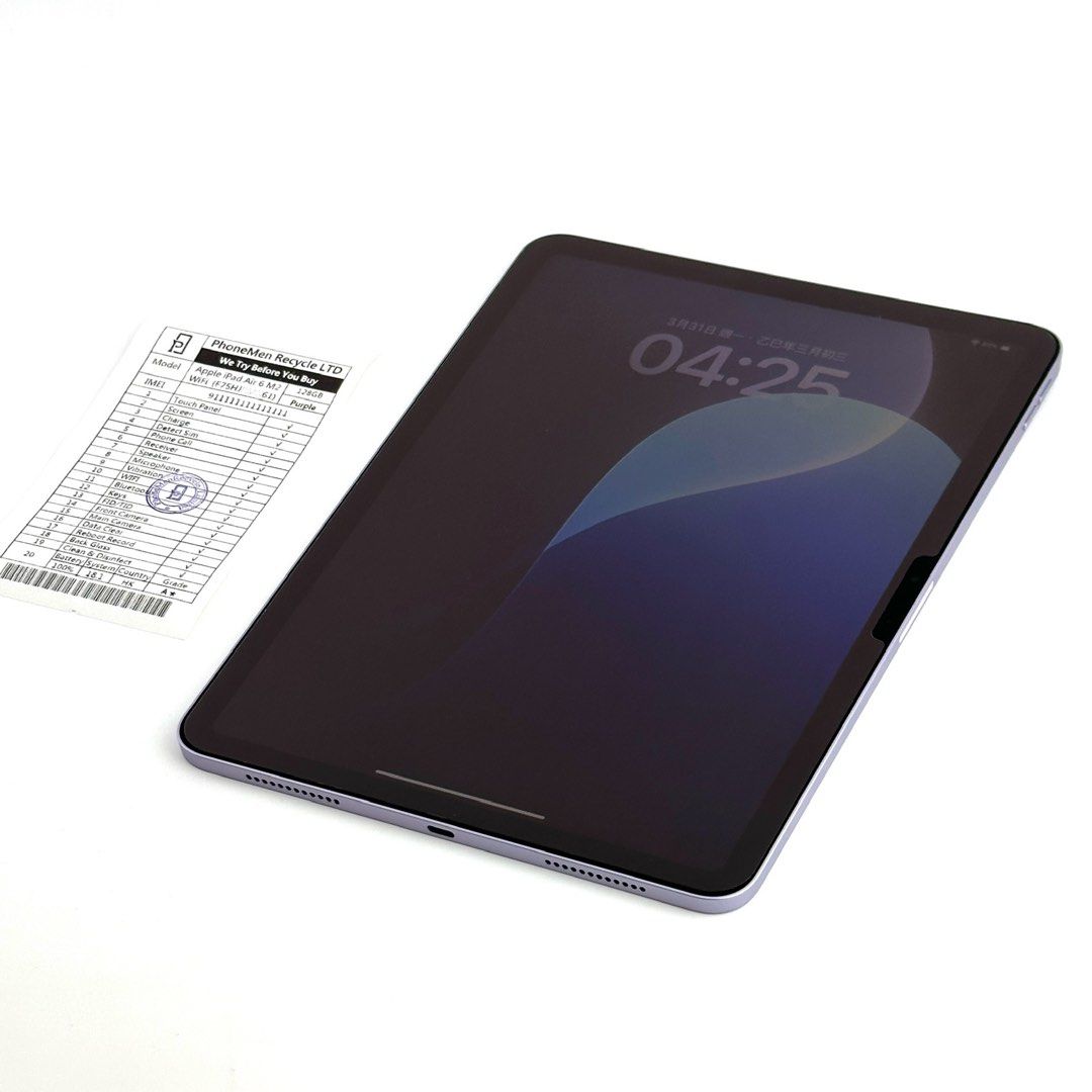 iPad Air 6 11”inch 128GB/256GB WiFi M2 2024 (01/01/2026 updated ), 手提電話 ...