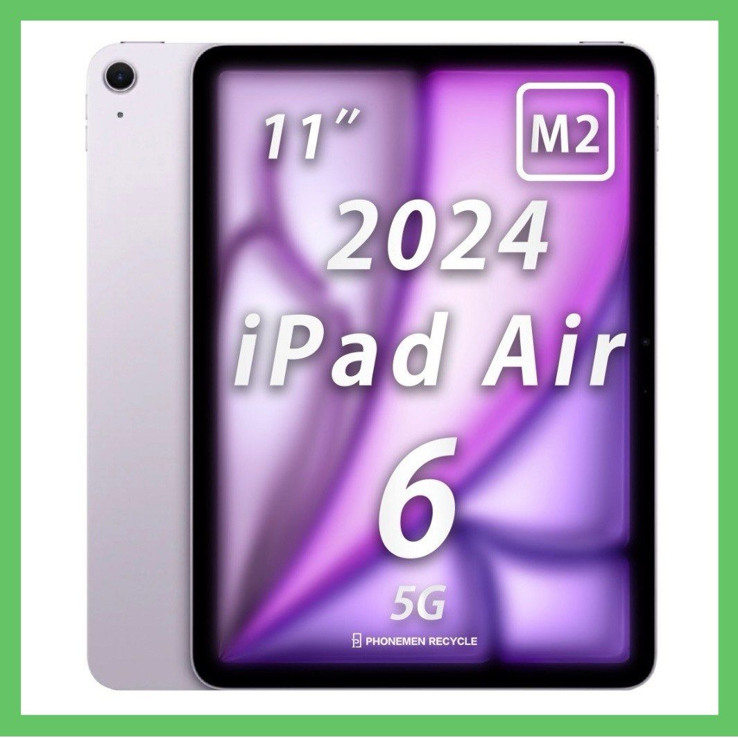 iPad Air 6 11”inch 128GB/256GB WiFi M2 2024 (01/01/2026 updated ), 手提電話 ...