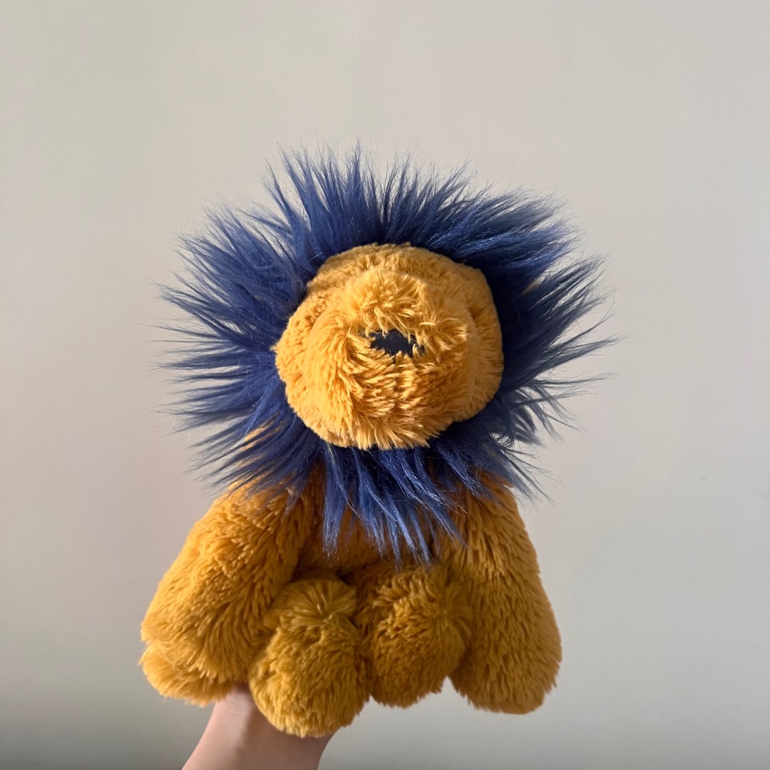 Jellycat Changi Splash Lion, Hobbies & Toys, Toys & Games on Carousell