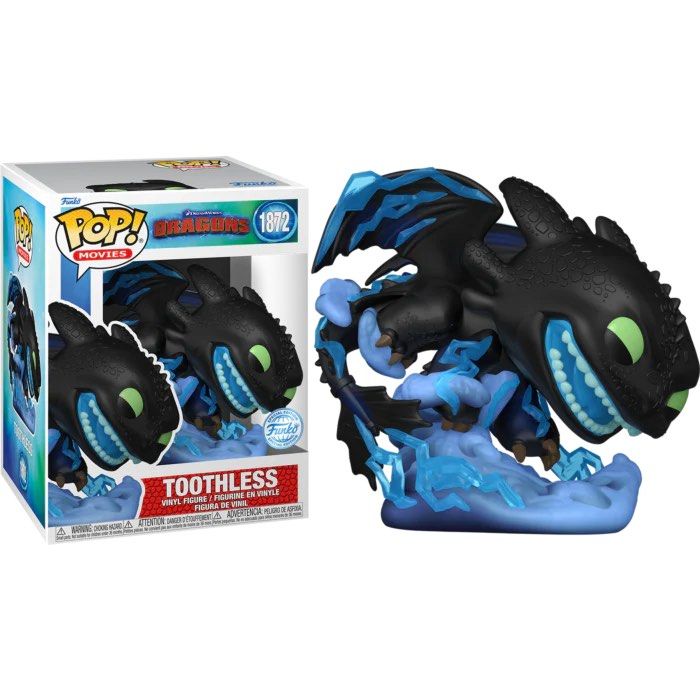 Toothless Funko Pop Movies: How To Train Your Dragon #1872 [CHEAPEST IN ...