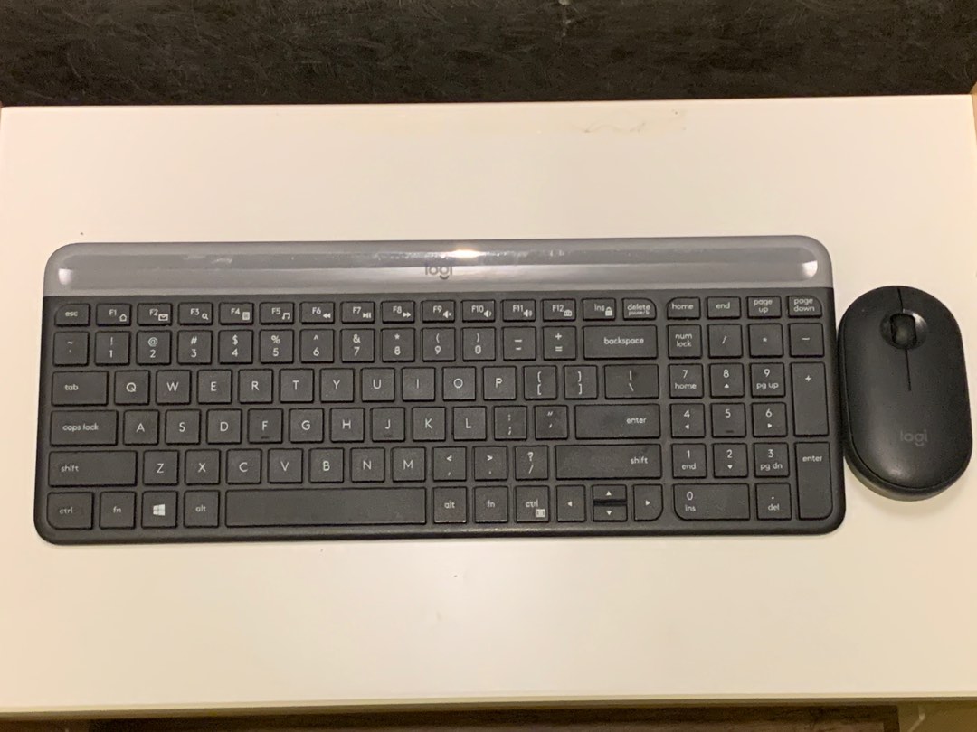 Logitech K470 Slim Wireless Keyboard And Mouse Combo Computers And Tech Parts And Accessories