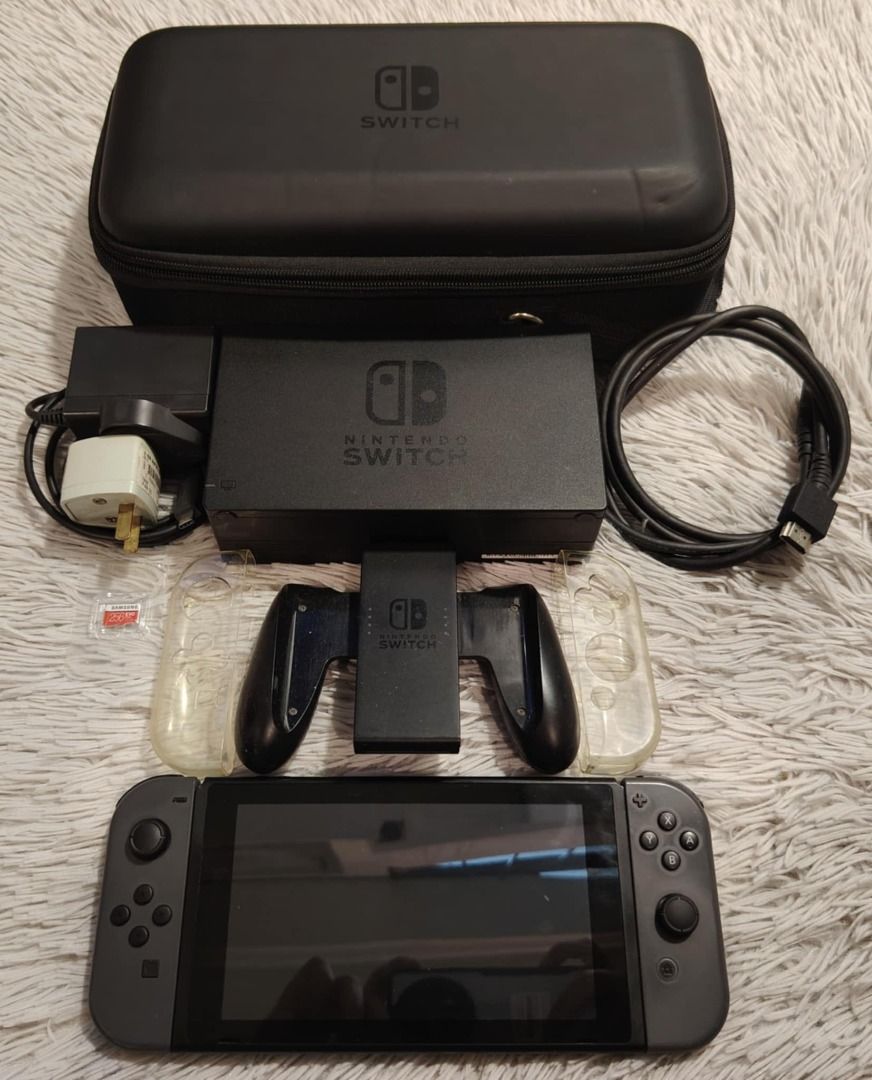 Nintendo Switch Grey Version 1 JB Unpatched! Latest JB Clean NAND Dual ...
