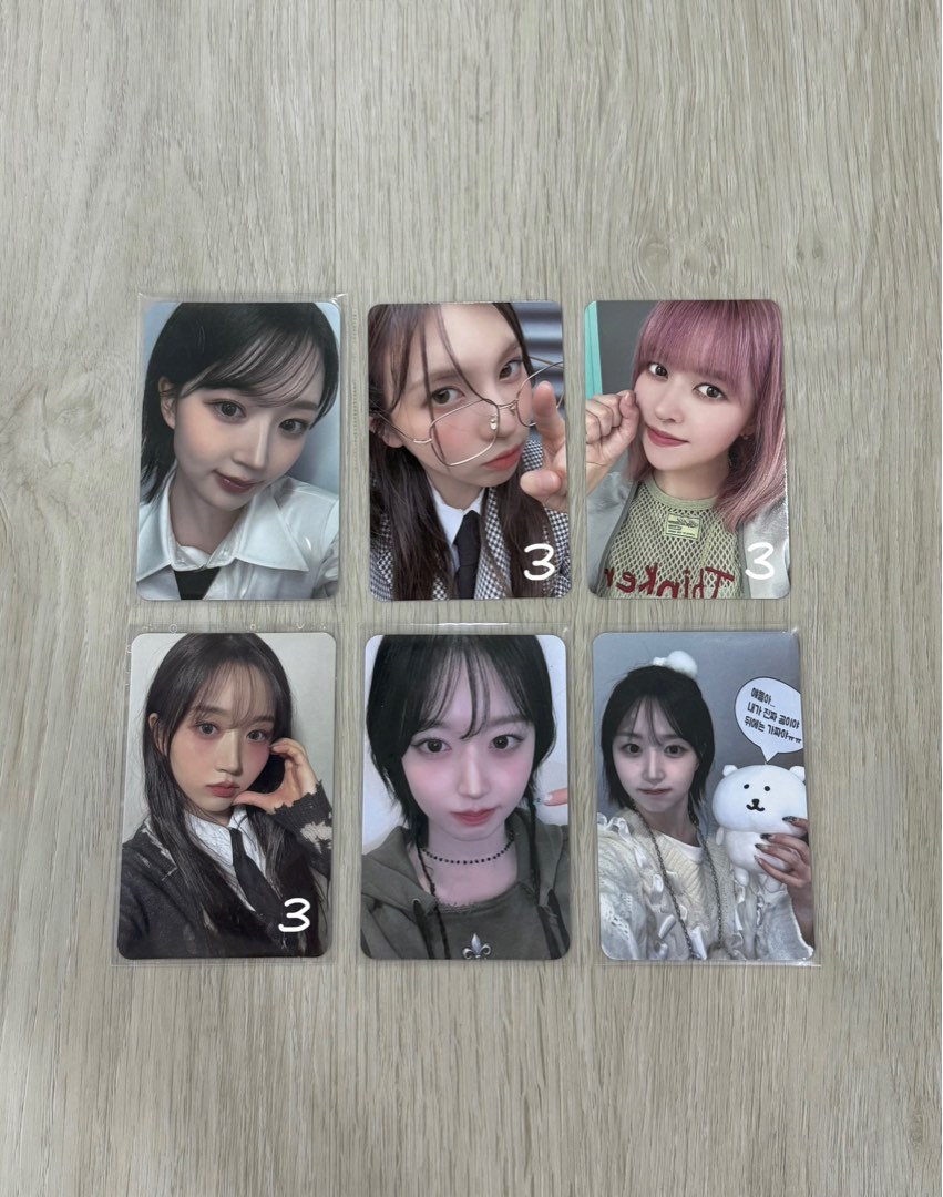 (WTT/WTS) nmixx haewon bae lily fe3o4 break pop-up trading card everline fansign lucky draw ...