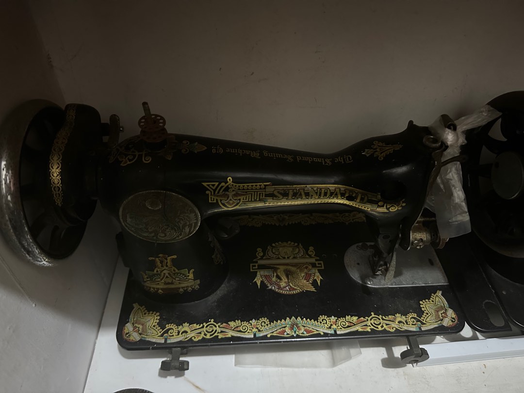 Old fashioned sewing machine, Everything Else on Carousell