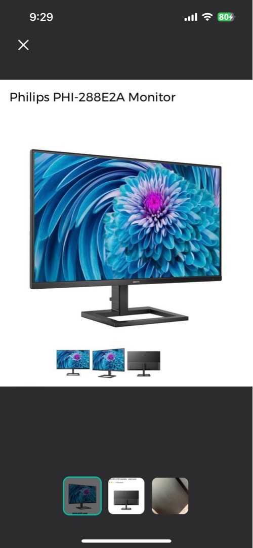 phillips 4k monitor, Computers & Tech, Parts & Accessories, Monitor ...