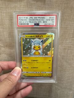 Pokemon cards - PSA 10 sequential Poncho Wear Pikachu, Hobbies & Toys ...