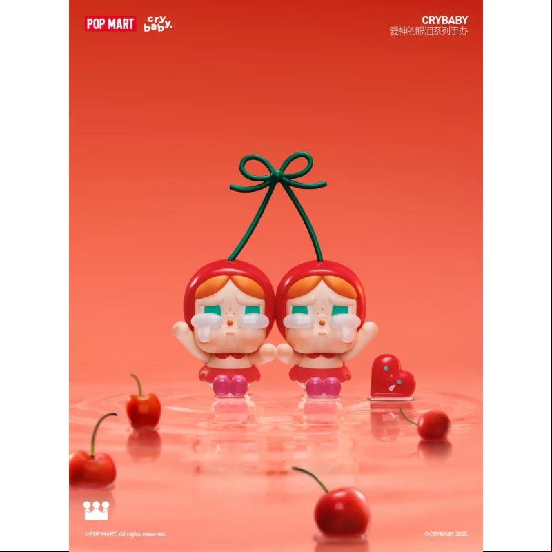 Popmart crybaby- crying for love (cherry), Hobbies & Toys, Toys & Games ...