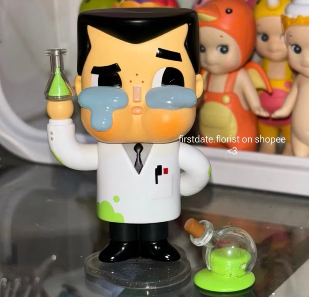Popmart CRYBABY X PPG PROFESSOR, Toys & Collectibles, Mainan di Carousell