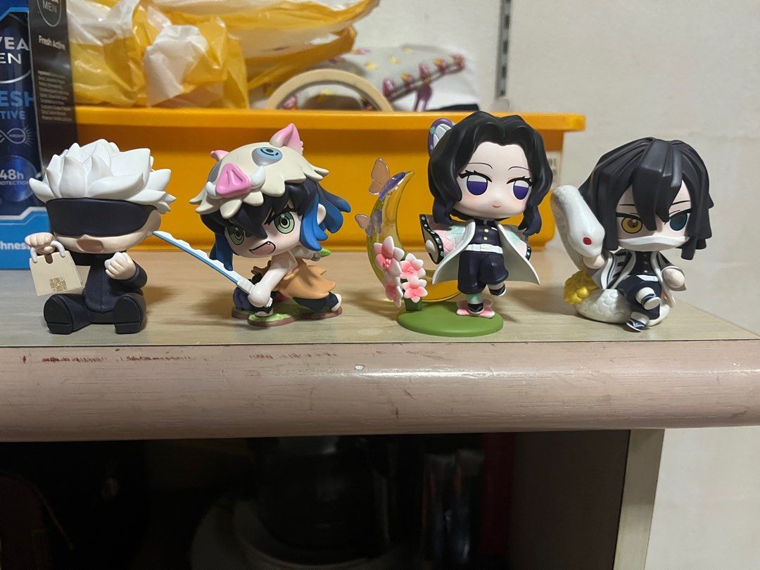 Popmart demon slayer / jujutsu kaisen jjk (gojo shinobu obanai inosuke ...