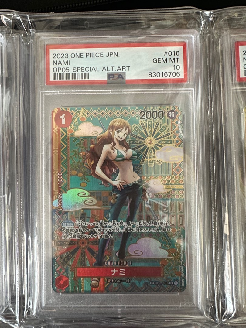 PSA 10 OP05-Nami Special Alt Art SAA One Piece TCG Japan Not Pokemon ...