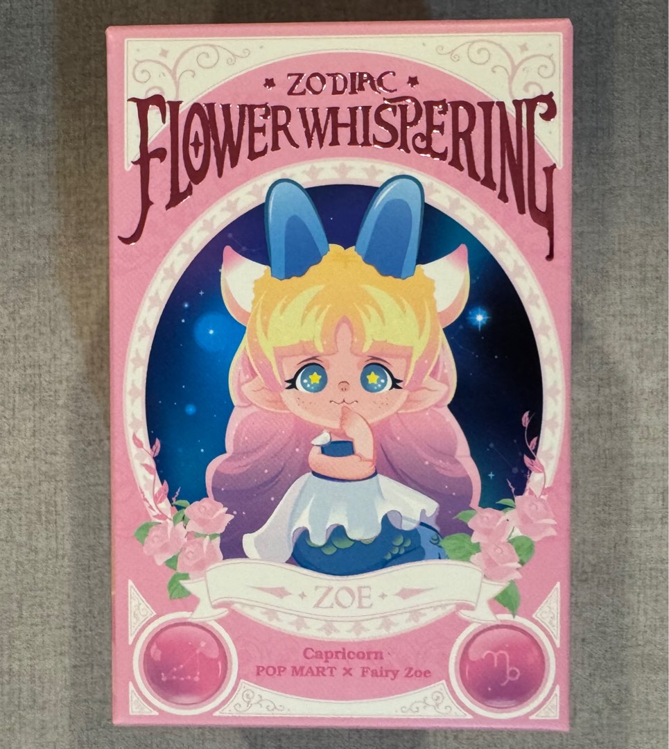 Popmart Zoe Flower Whispering Zodiac (Taurus), Hobbies & Toys, Toys ...