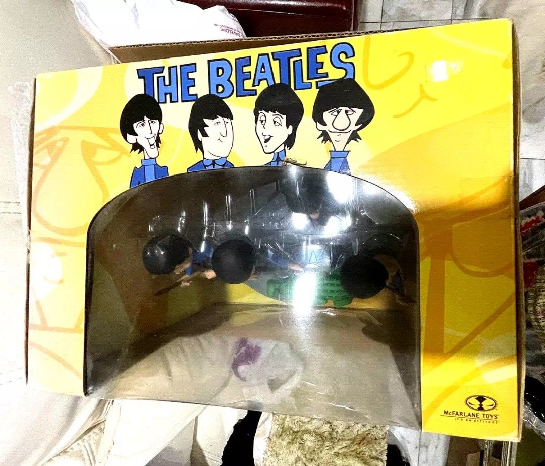 The Beatles Cartoon Deluxe Boxed Set Action Figures .McFarlane Toys ...