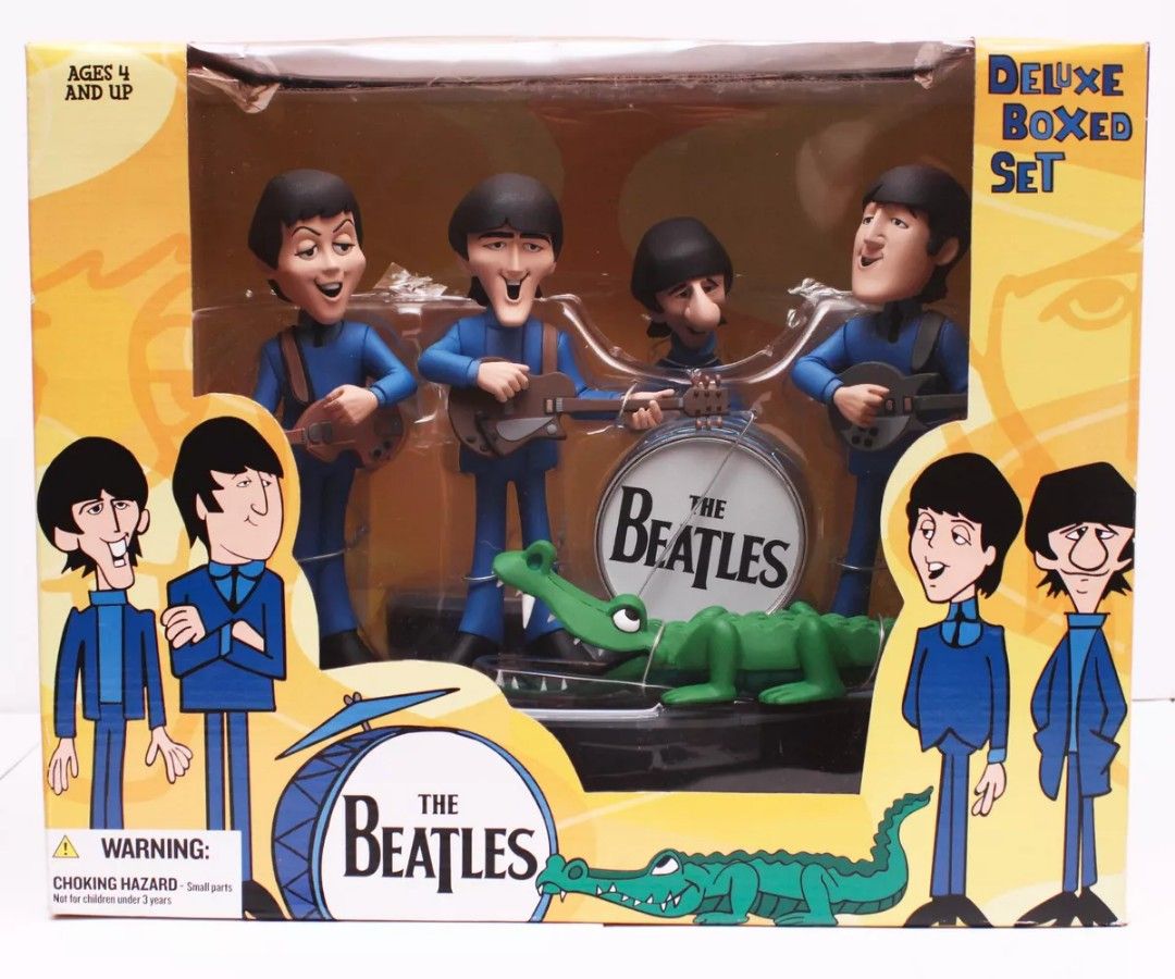 The Beatles Cartoon Deluxe Boxed Set Action Figures .McFarlane Toys ...
