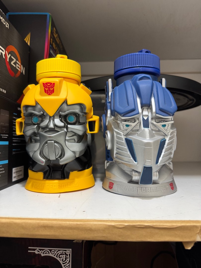Transformer USS Bottles, Hobbies & Toys, Toys & Games on Carousell