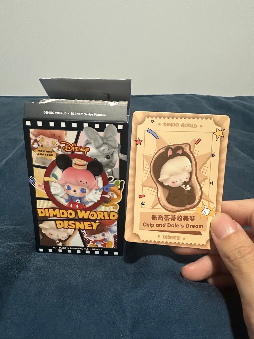WTS - Popmart Dimoo world Disney (Chip and Dale’s dream & Donald Duck’s ...