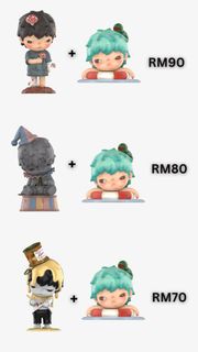 Popmart Hirono The Little Mischief Destroyer & Pretender, Hobbies ...