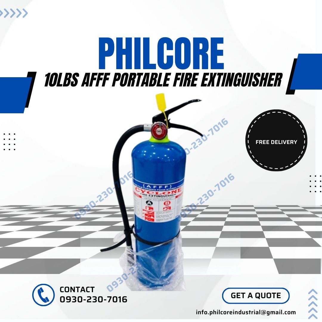 10lbs AFFF Portable Fire Extinguisher, Aqueous Film Forming Foam(AFFF ...