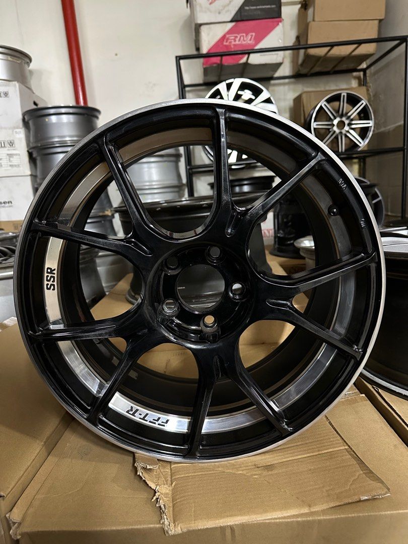 18” ssr fft-r original made in japan sport rim “ pcd 5×112, Car ...