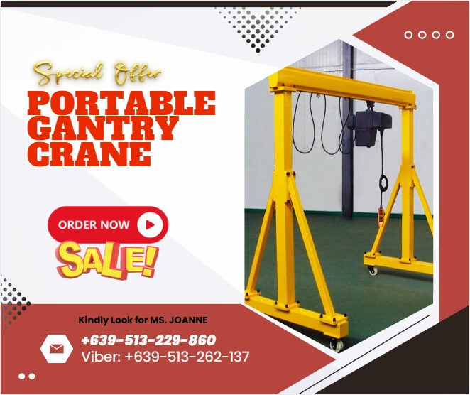 1 TON ELECTRICAL GANTRY CRANE BRAND NEW, Everything Else, Others on Carousell