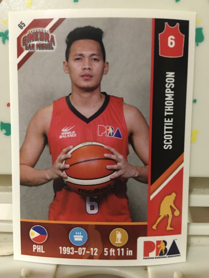2018 Stickito PBA Stickers - [Base] #65 - Scottie Thompson, Hobbies ...