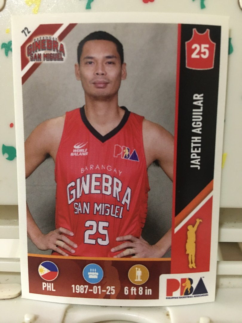 2018 Stickito PBA Stickers - [Base] #72 - Japeth Aguilar, Hobbies ...