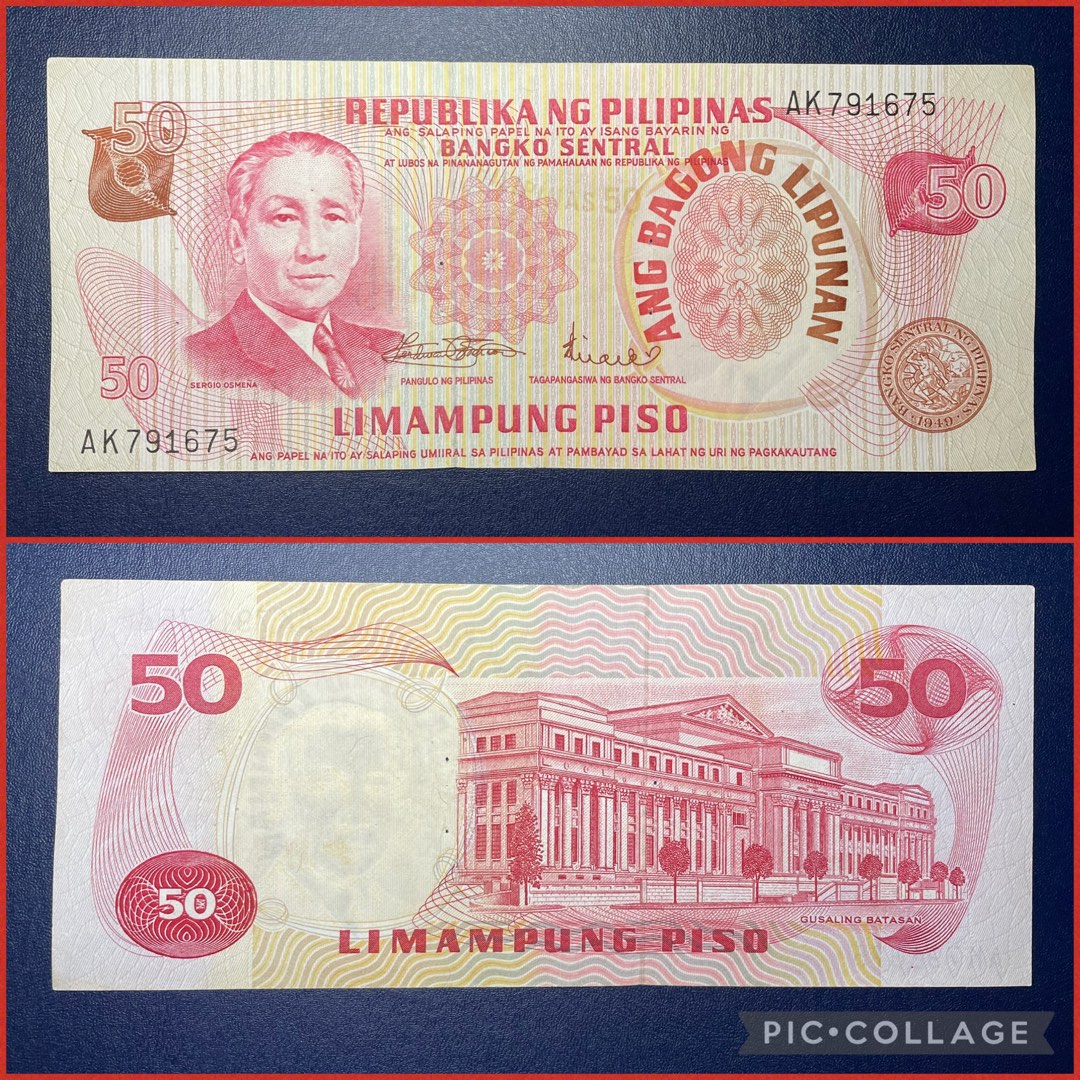 50P UNCIRCULATED ABL BANKNOTE, Hobbies & Toys, Memorabilia ...