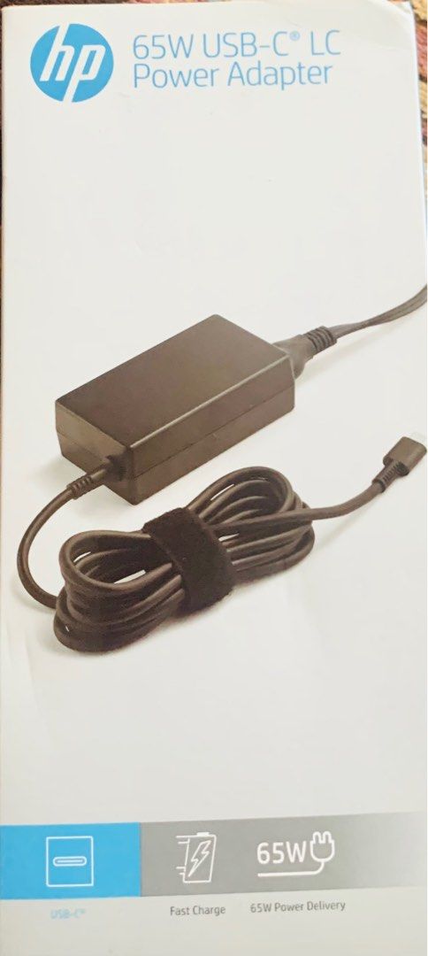 HP original 65W USB-c LC POWER adapter ( BNIB), Computers & Tech ...