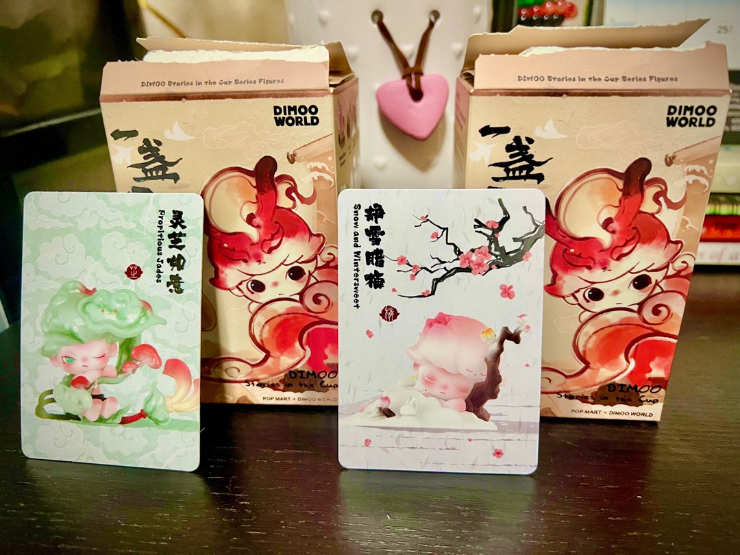 💯 Authentic Popmart DIMOO WORLD Stories in the CUP SERIES. 40$ for both ...