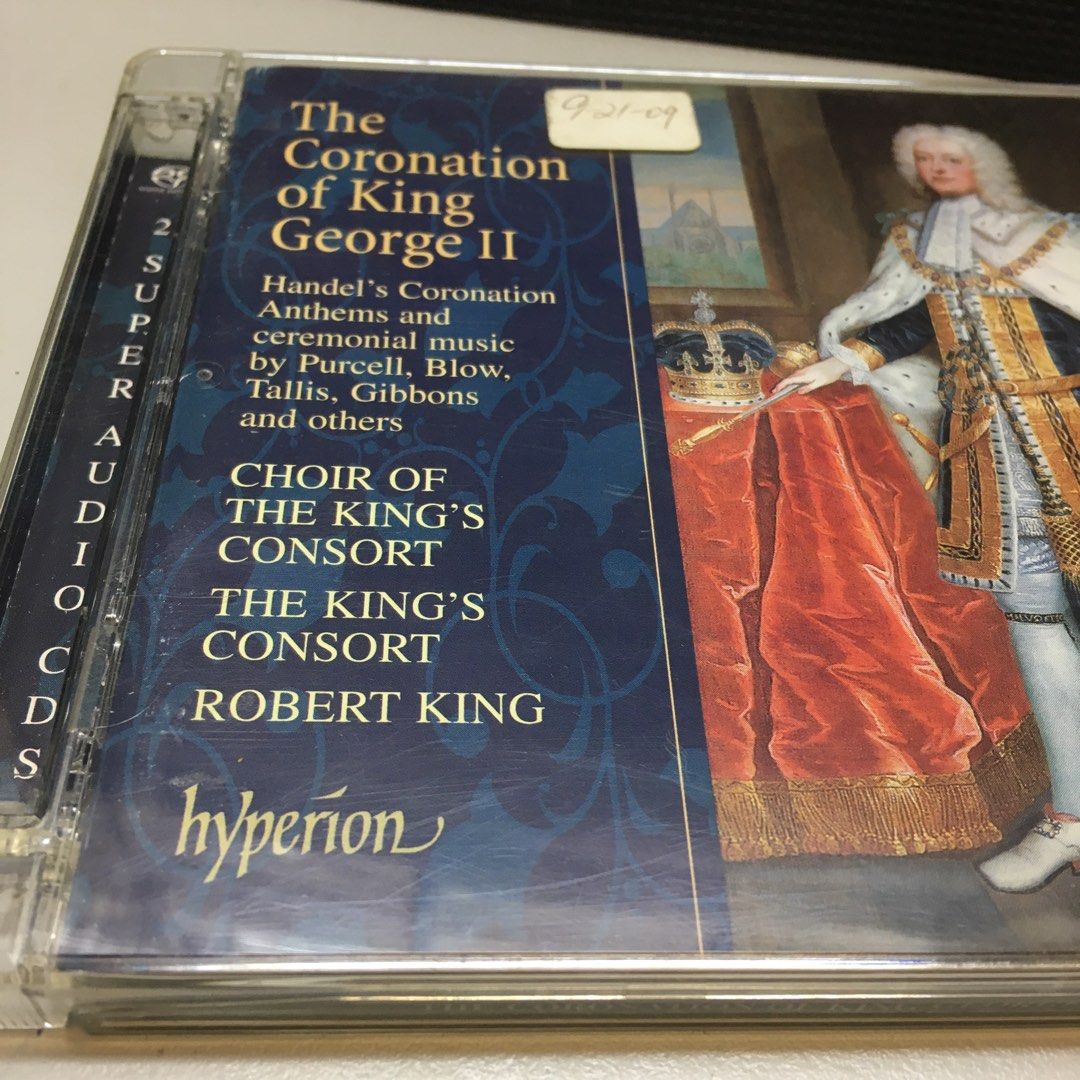 ( Eng CD) Sacd The King’s Consort conducted by Robert King ( 2 CD’s ...