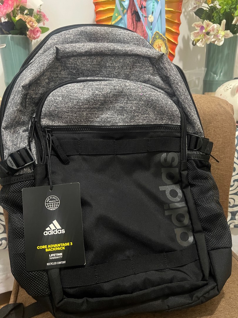 Adidas Core advantage 3 backpack, Men's Fashion, Bags, Backpacks on ...