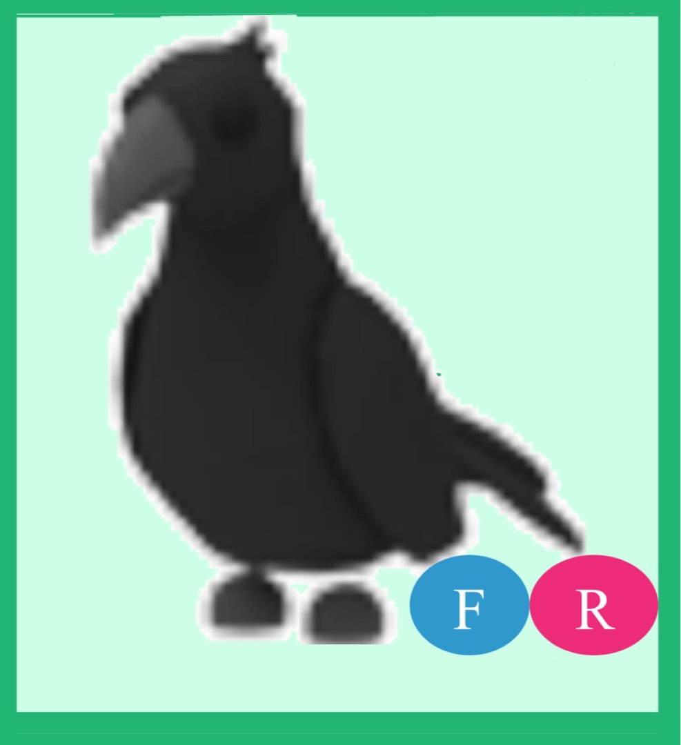 Adopt me Crow, Video Gaming, Video Games, Others on Carousell