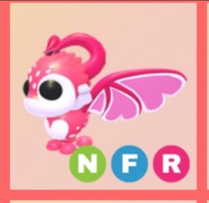 Adopt me NFR Cupid dragon, Video Gaming, Gaming Accessories, In-Game ...